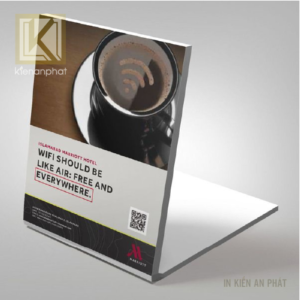 In tent card - Table tent - Standee để bàn giá rẻ tại tpHCM - In Kiến ...