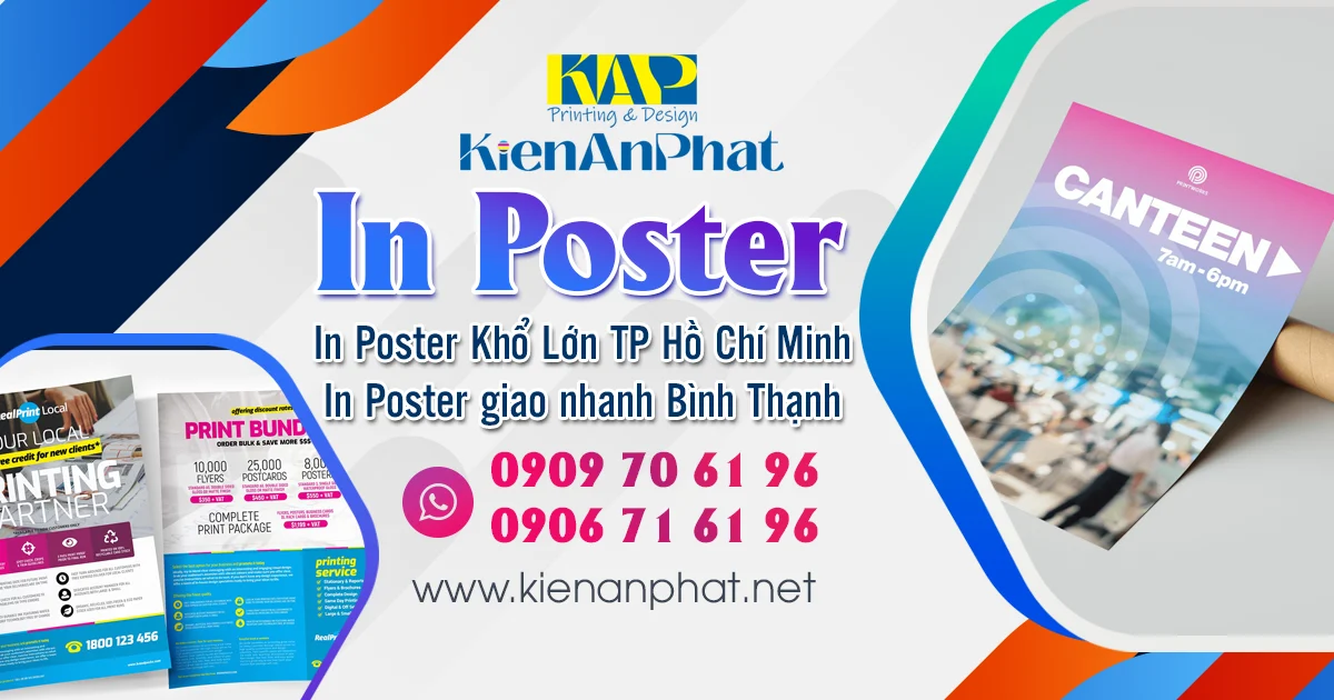 In Poster TP.HCM - In Poster Dán Tường, Poster Quảng Cáo